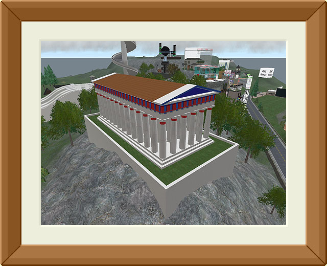 Magnuz of Sweden - Second Life - Projects - Greek Temple